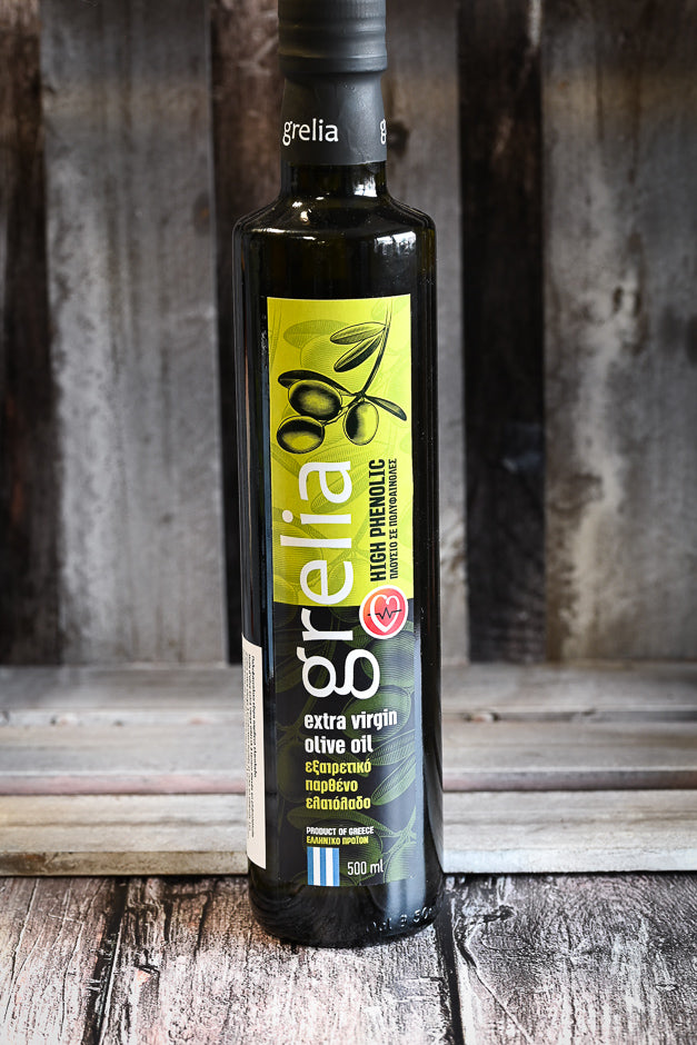 Huile d'olive extra vierge HP Grelia (500ml) – Les Produits du Soleil
